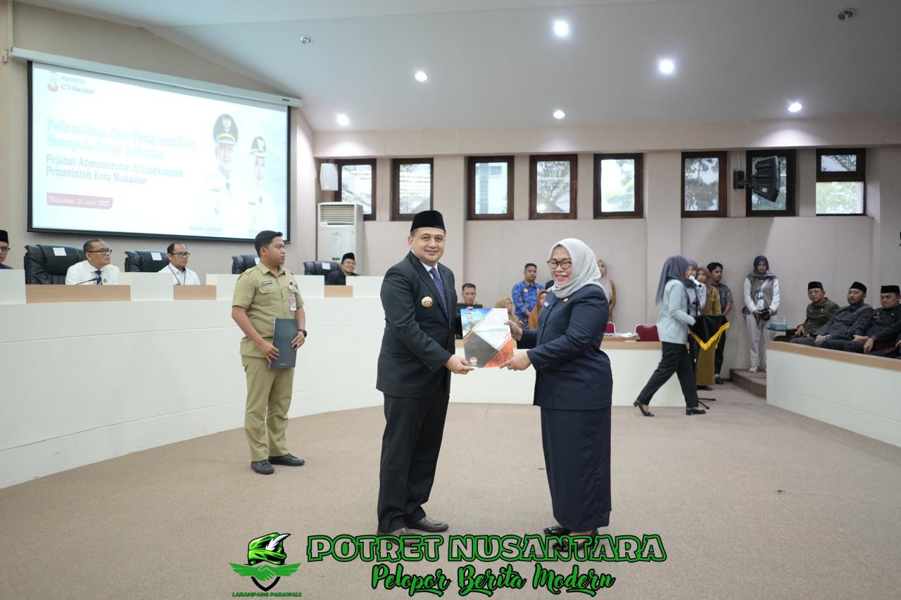 Perkuat Mesin Pemerintahan, Pemkot Makassar Tempatkan Pejabat Sesuai Ritme Kerja - Potret ...