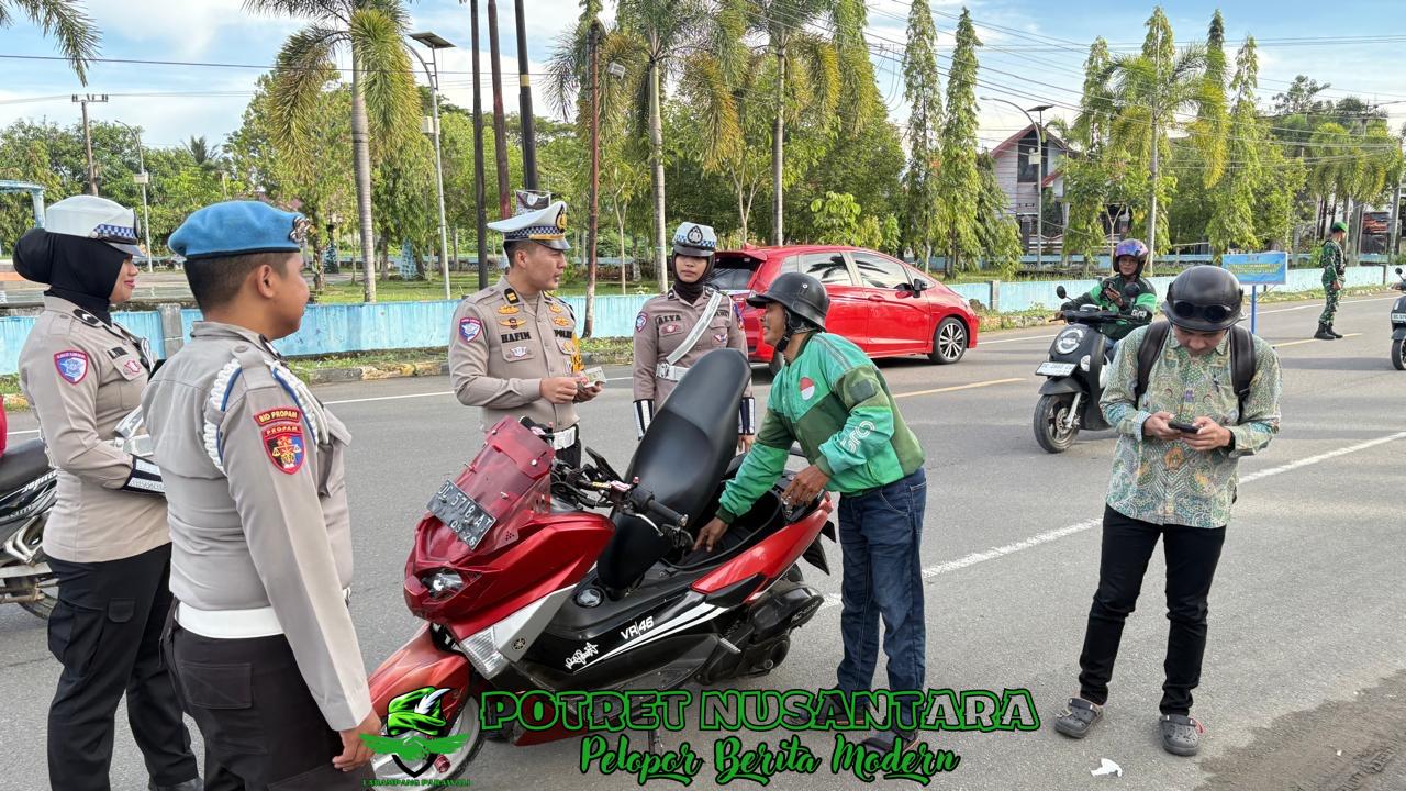 Humanis dan Edukatif, Operasi Patuh di Karema Bangun Budaya Tertib Lalu Lintas - Potret ...